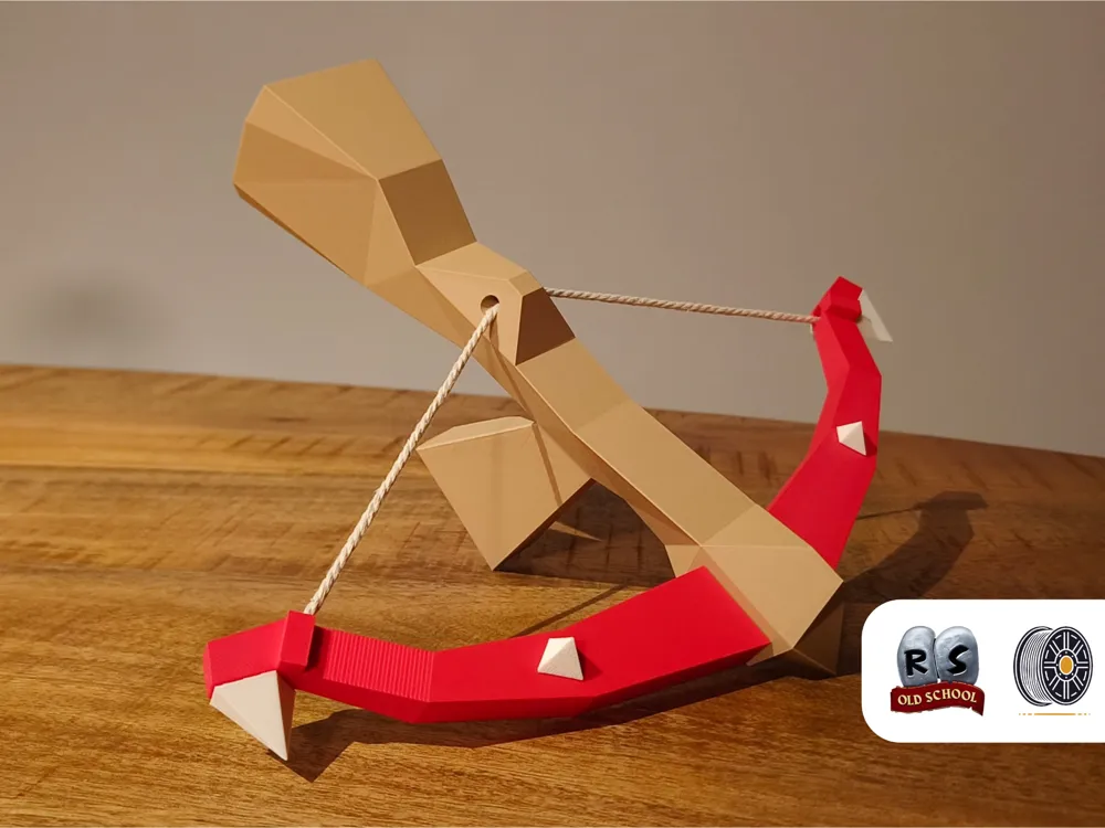 Dragon Crossbow | Runescape Cosplay Prop by Mike.stl MakerWorld ...