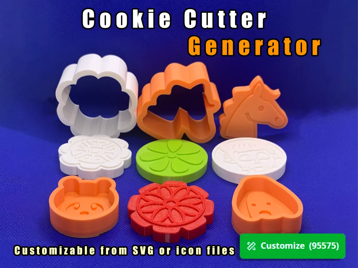 Cookie Cutter Generator by Maochen MakerWorld: Download Free 3D Models