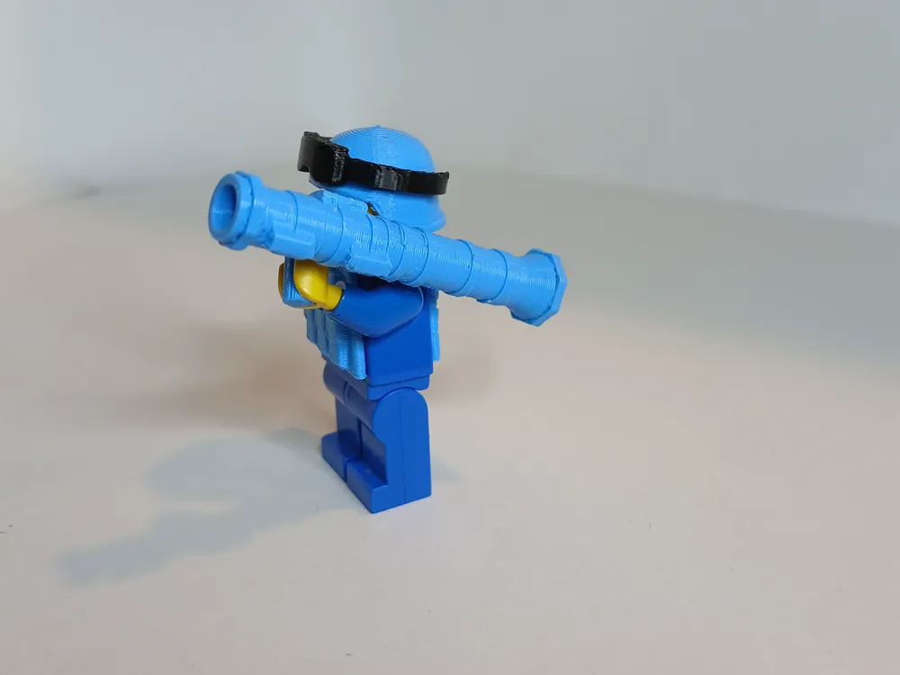 LEG0 Minifigure Rocket Launcher AT-4 brick by BoringThings - MakerWorld