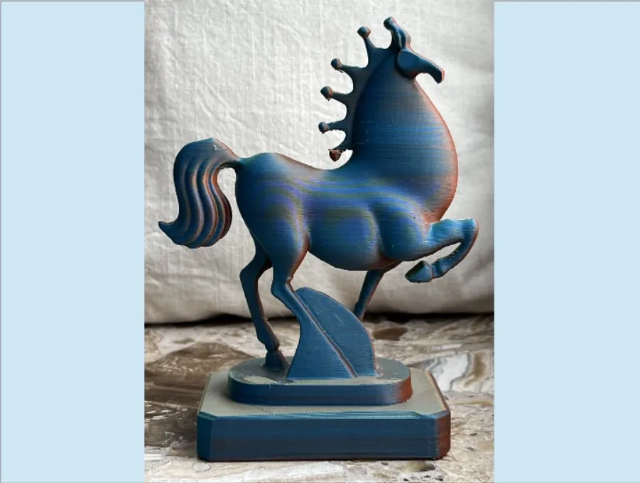 Horse Sculpture - Free 3D Print Model - MakerWorld