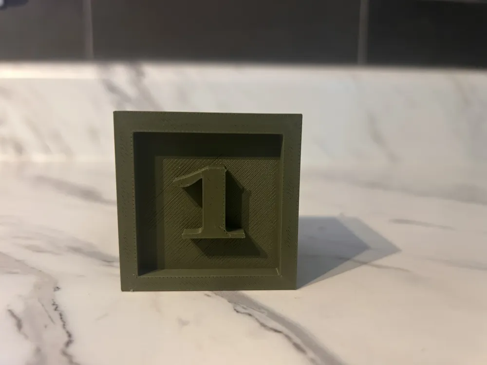 Baby Number Blocks by John MakerWorld: Download Free 3D Models