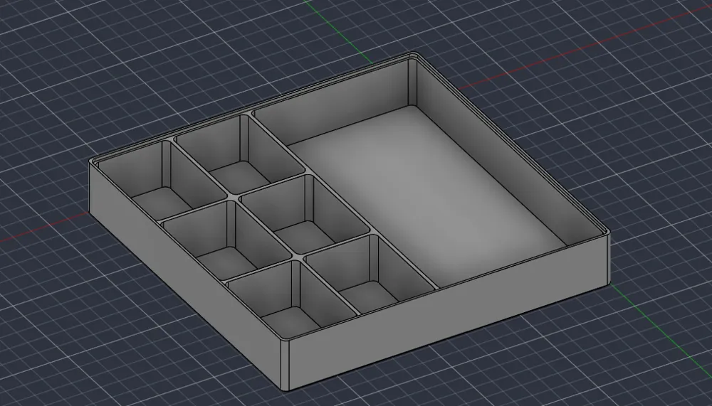 Parametric Stackable Storage Box & Organizer - Free 3D Print Model ...