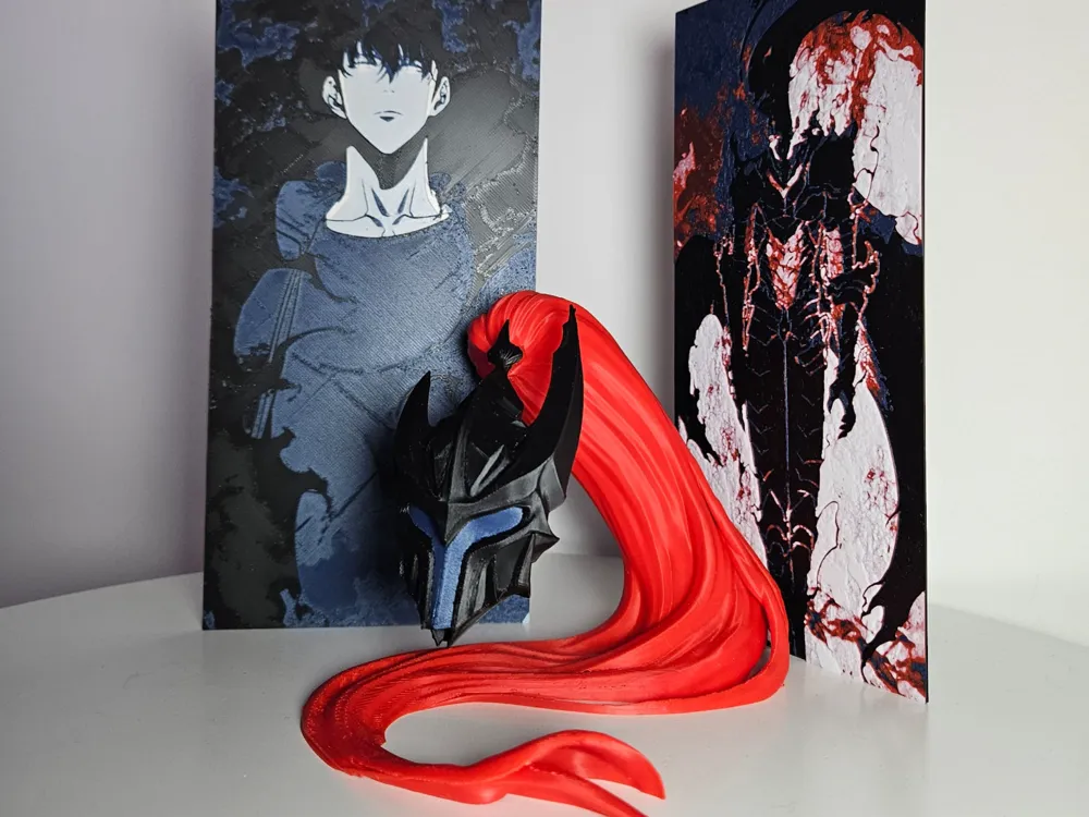 Igris: The Shadow General – Iconic Helmet Replica - Free 3D Print Model ...