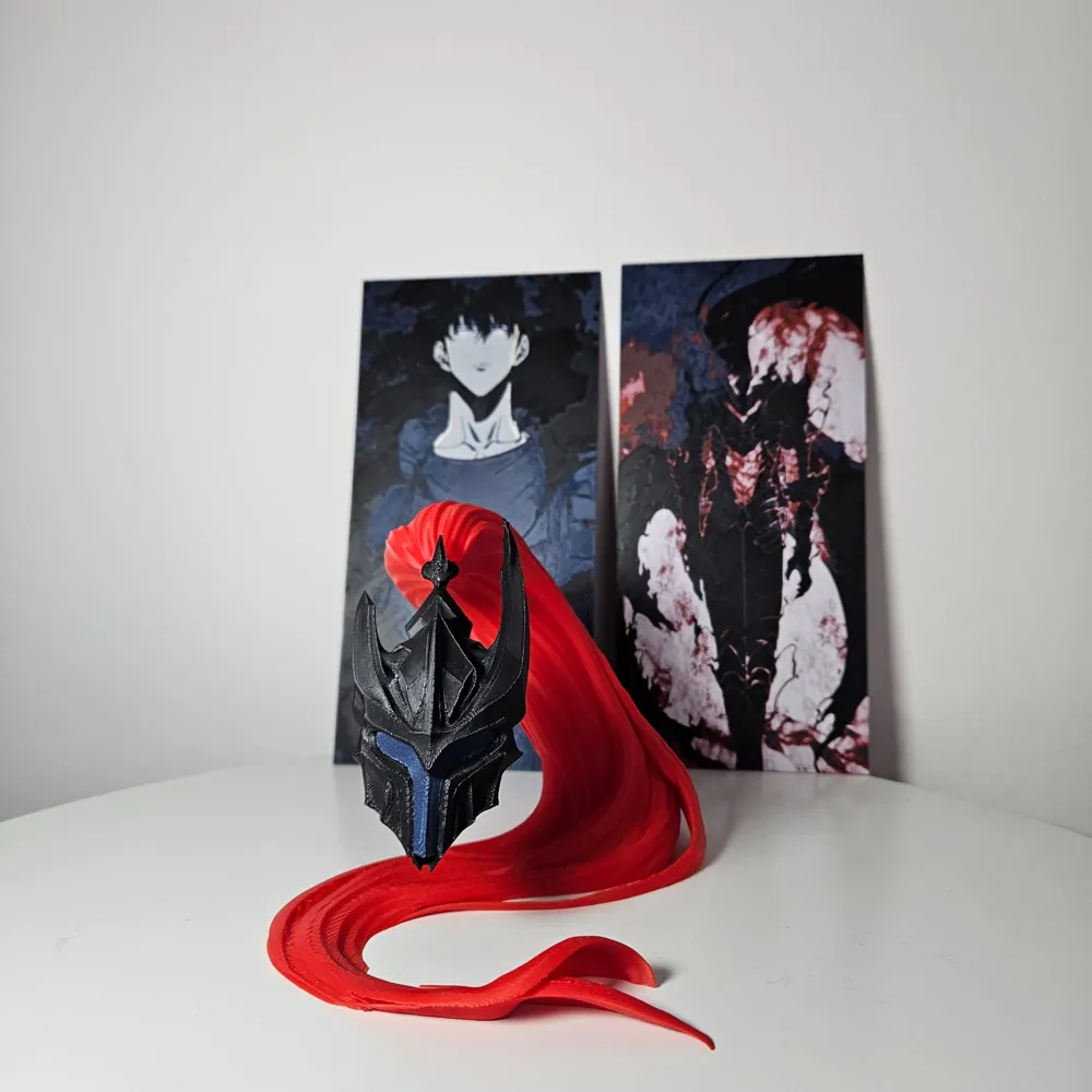 Igris: The Shadow General – Iconic Helmet Replica - Free 3D Print Model ...