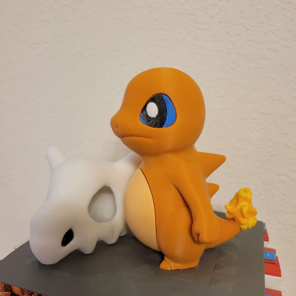 Charbone Charmander x Cubone Pokemon by BluMoon - MakerWorld