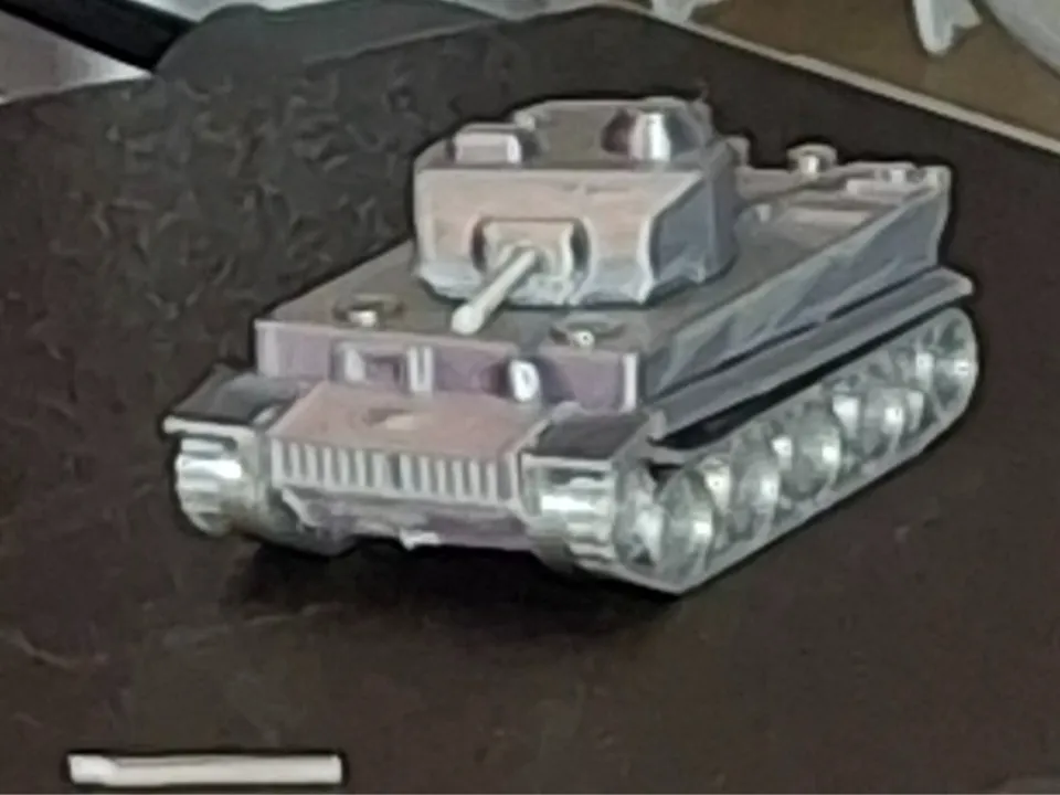 Barrel - Tiger 1 from Foxwood Kit card - Free 3D Print Model - MakerWorld