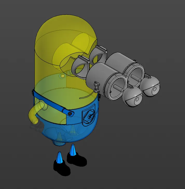 Minion Kevin - Free 3D Print Model - MakerWorld