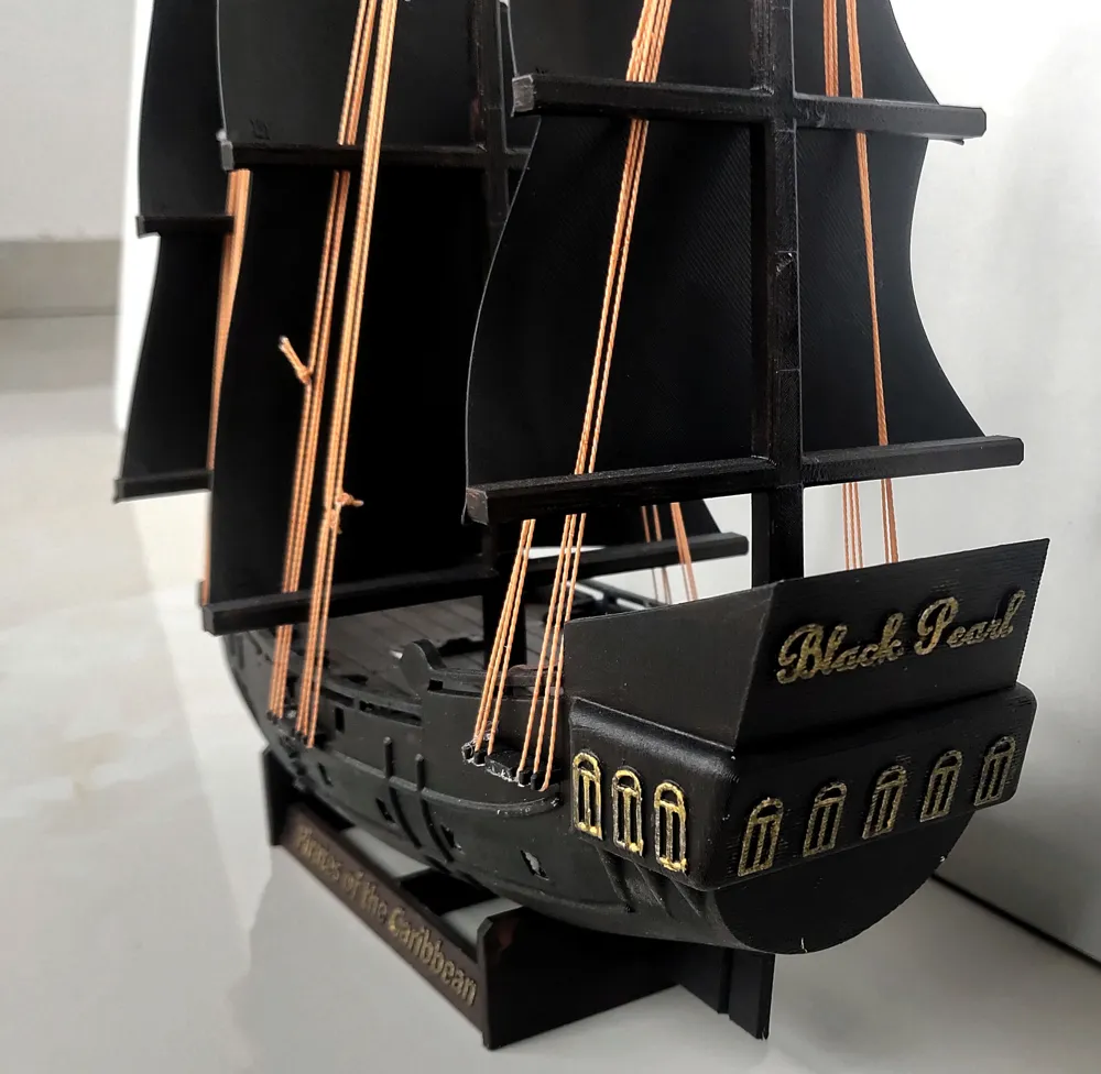 Pirates of the Caribbean - Black Pearl - Free 3D Print Model - MakerWorld