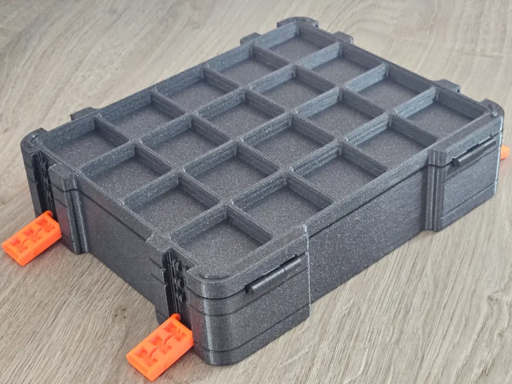 Gridfinity Storage Box by Pred - 5x5x12U - Free 3D Print Model - MakerWorld