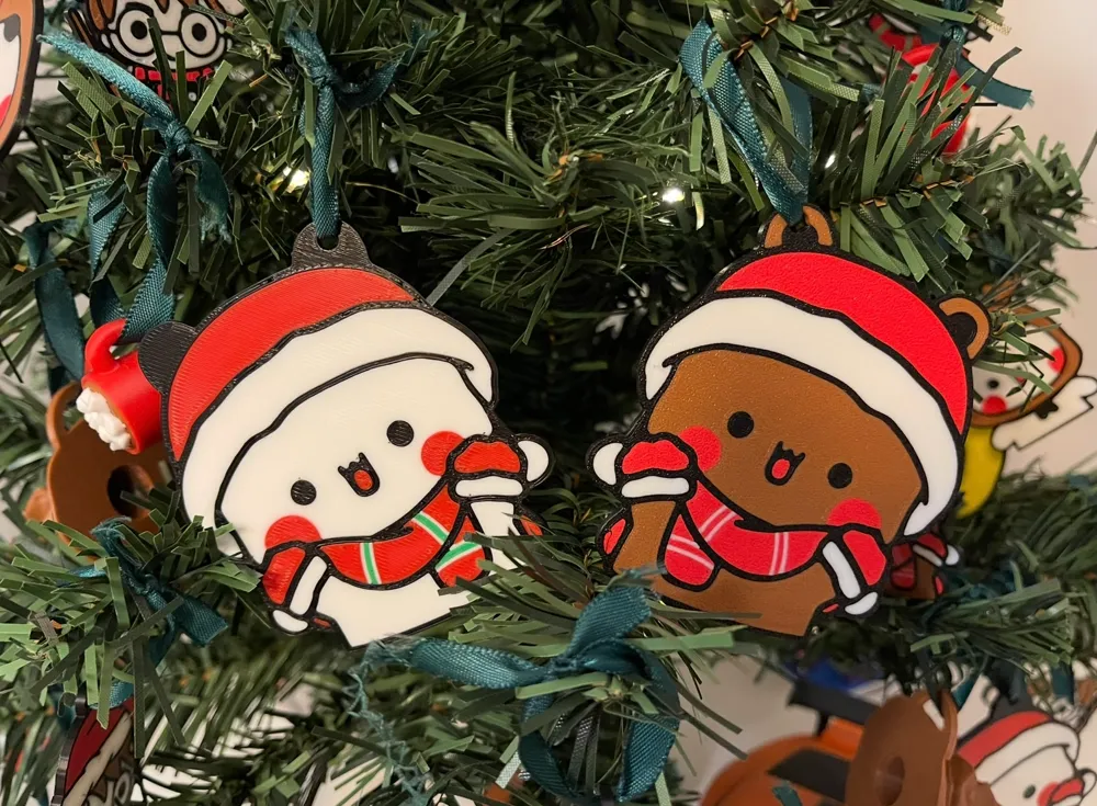 Bubu und Dudu Weihnachtsbaumschmuck von bogdan2435 MakerWorld: Kostenlose 3D-Modelle herunterladen