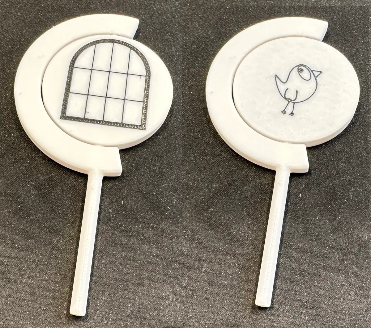 Thaumatrope - Chicken in a Cage by The Spirit MakerWorld: Download Free ...