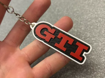 Volkswagen GTI Keychain by MORTI$MakerWorld: Download Free 3D Models