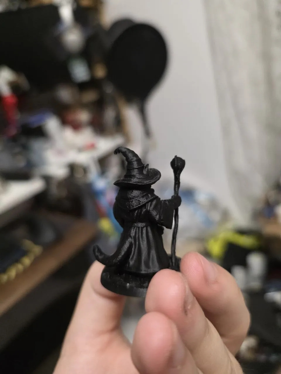 Whisker the Wizard – Cat Mage RPG Miniature - Free 3D Print Model ...