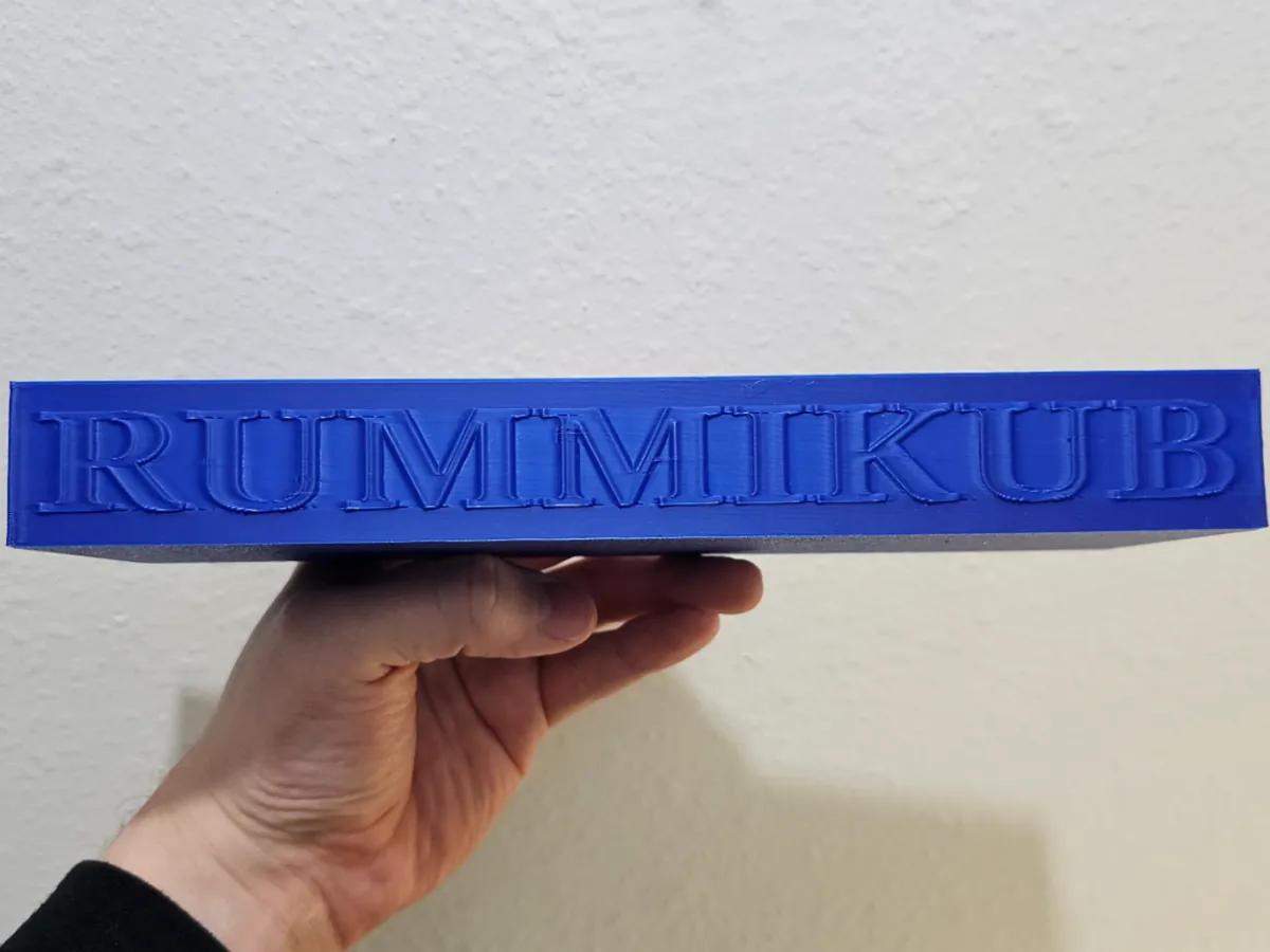 4 row rummikub stand - Free 3D Print Model - MakerWorld