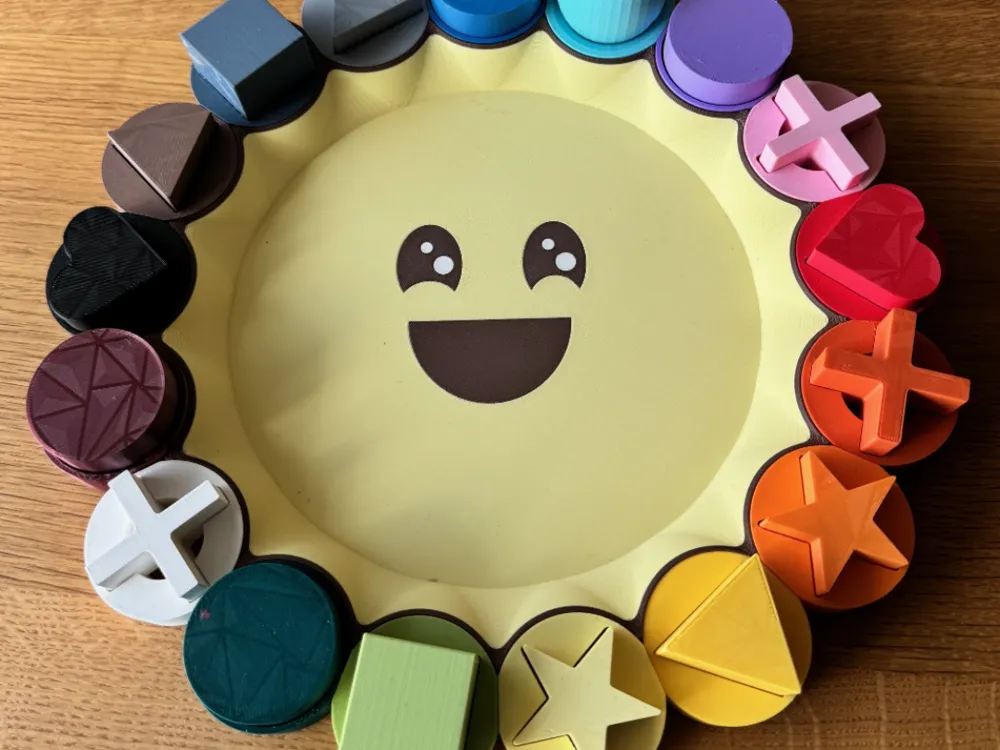 Colors & Shapes Sorting Sun Educational Game for Children by ...
