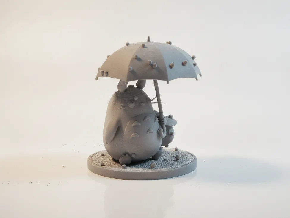 Cute Totoro Umbrella Chibi & Cute Model - Free 3D Print Model - MakerWorld