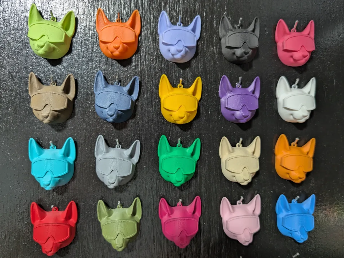 Miniature cool cat color swatches by LGND3RY MakerWorld: Download Free ...