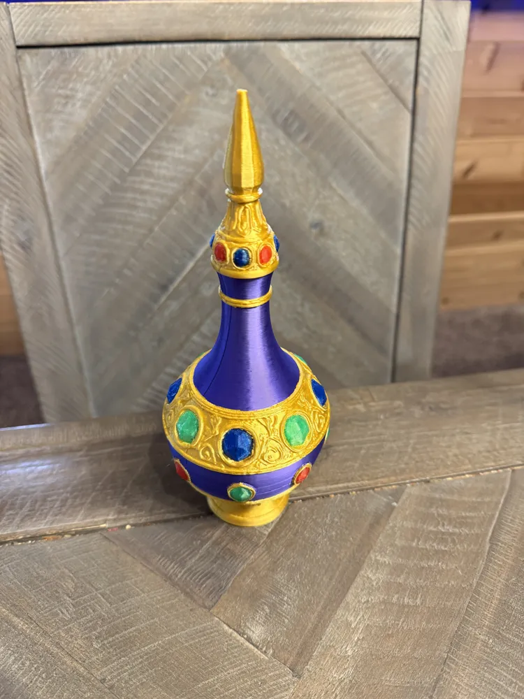 Genie Bottle - Free 3D Print Model - MakerWorld
