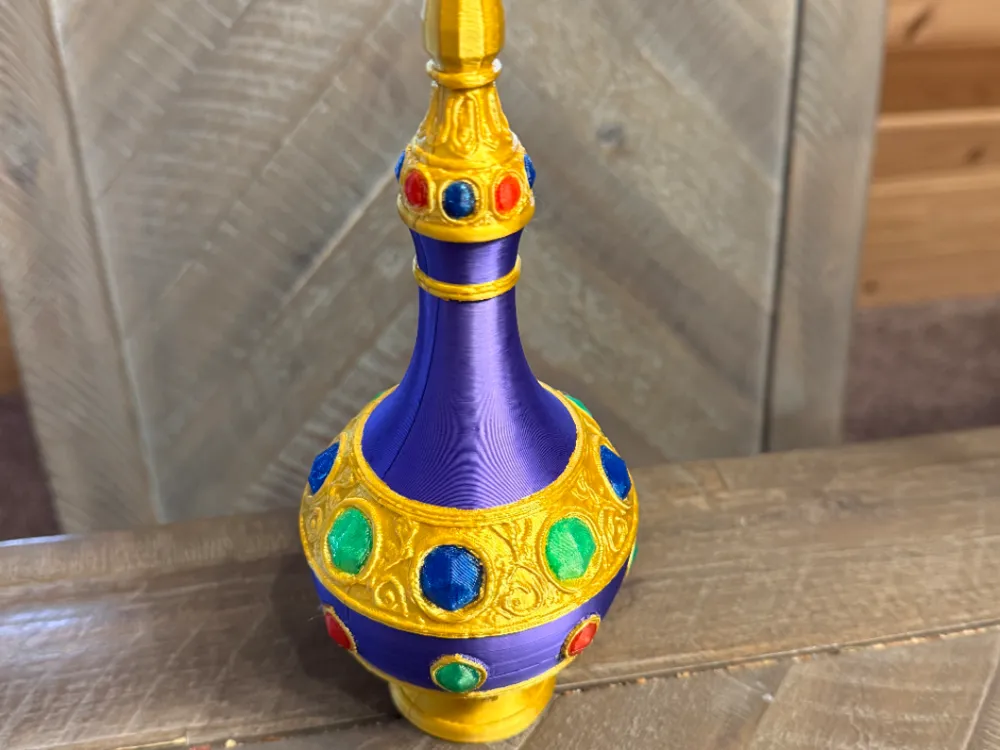 Genie Bottle - Free 3D Print Model - MakerWorld