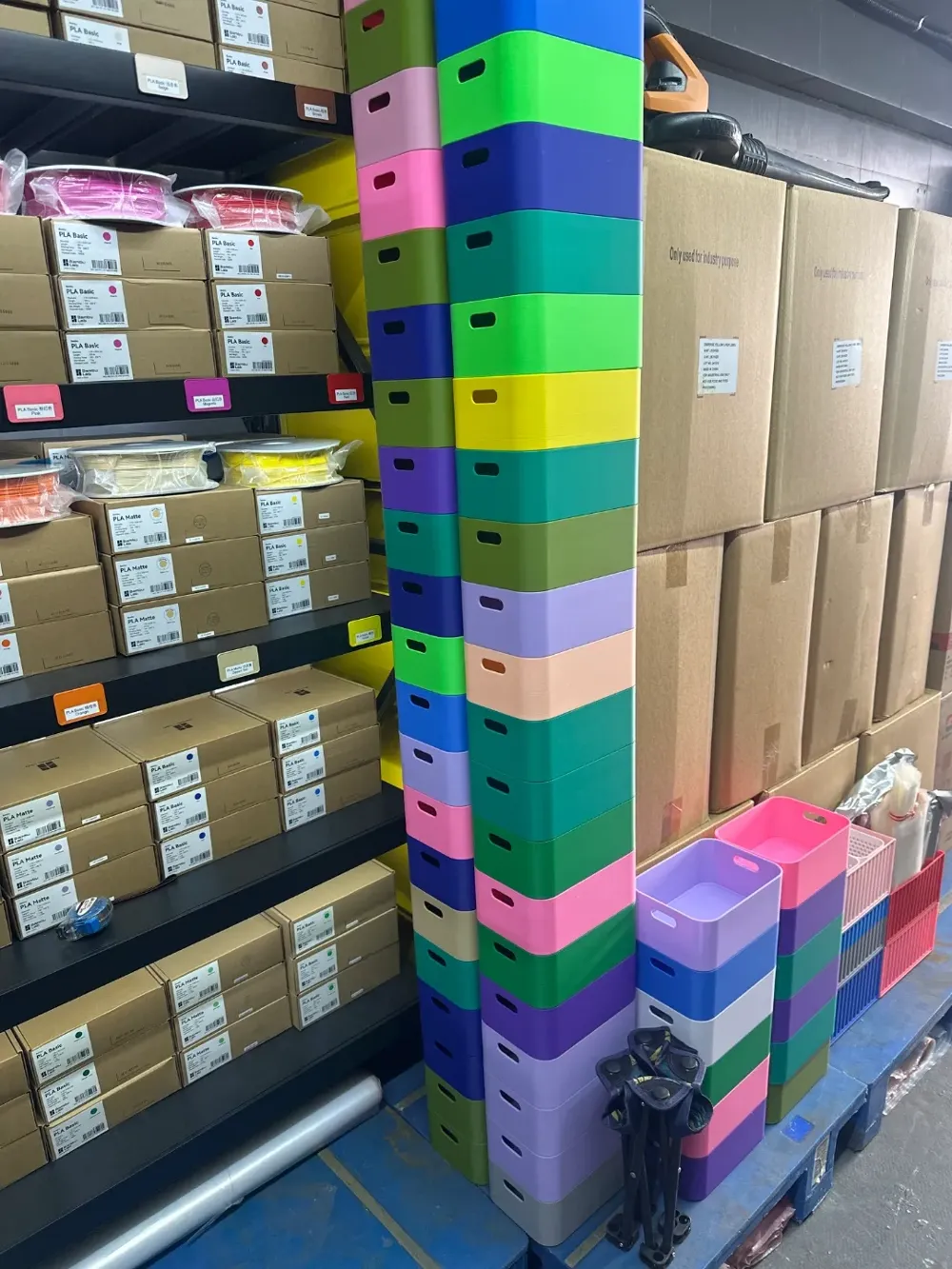 Stackable Tote Basket Storage Box - Free 3D Print Model - MakerWorld