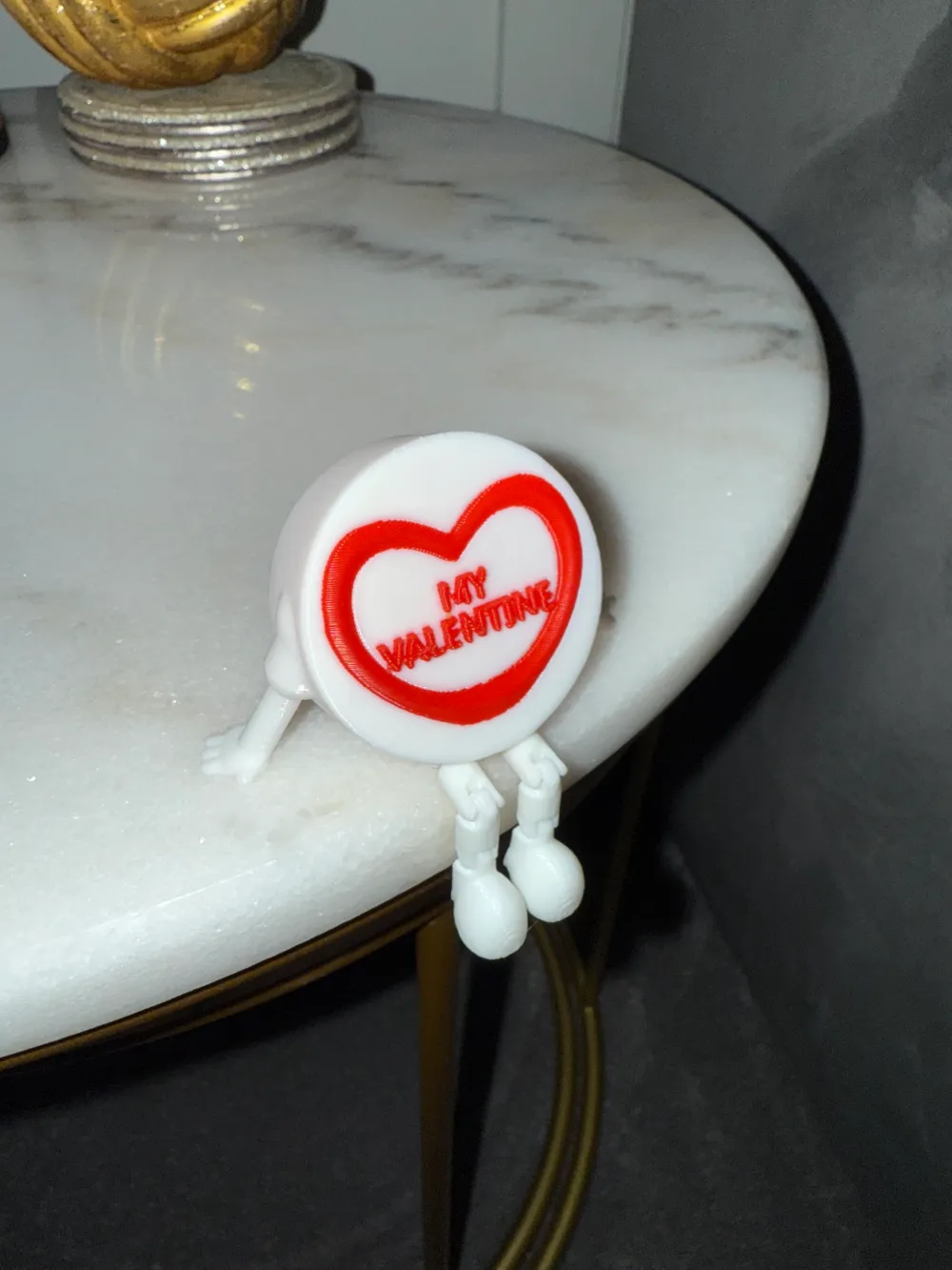 Articulated Love Heart Sweet 'My Valentine' by Sheldon - MakerWorld