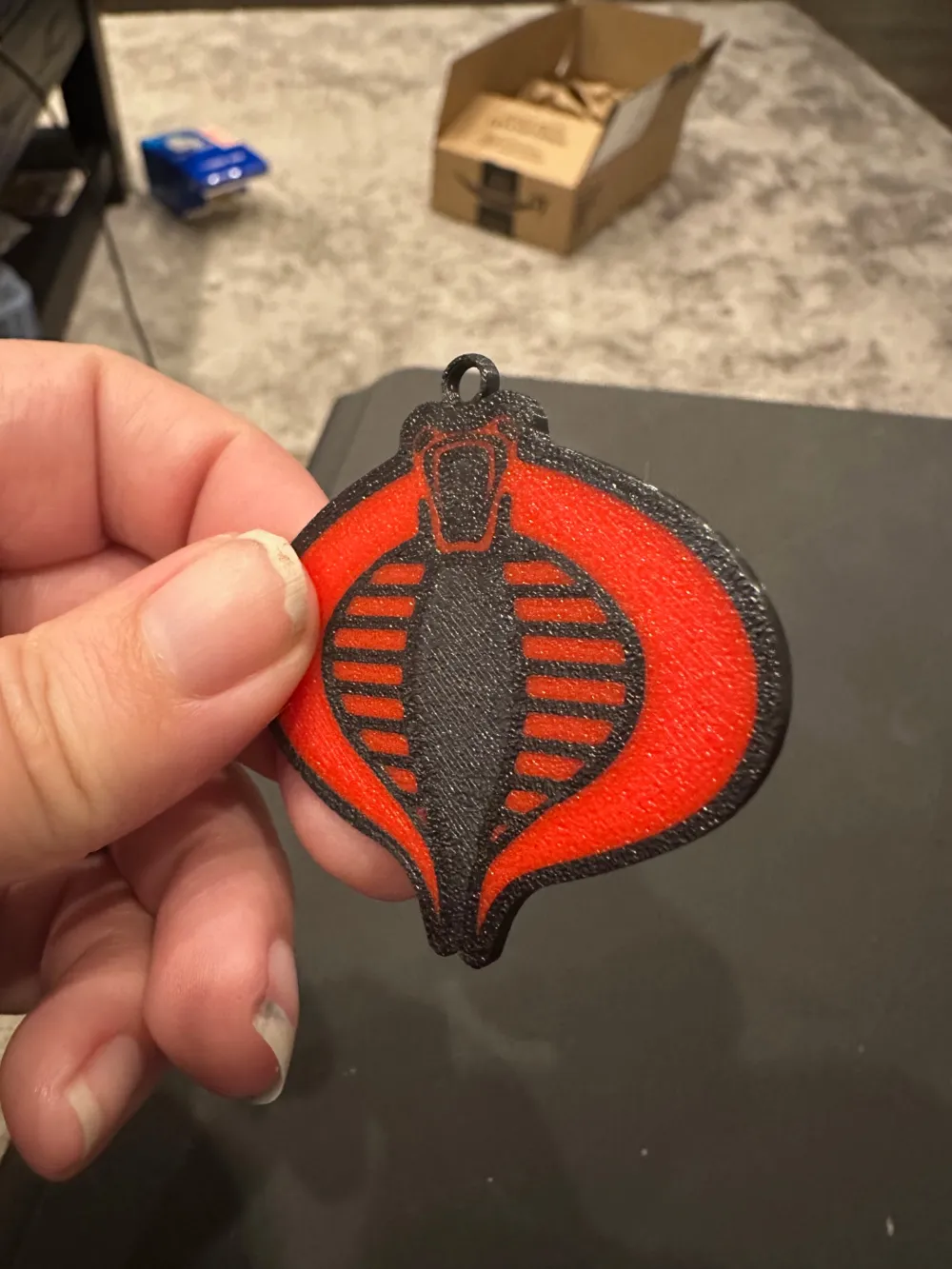 GI Joe Cobra Logo double sided keychain (Remix) Remixed by ghostgirl ...