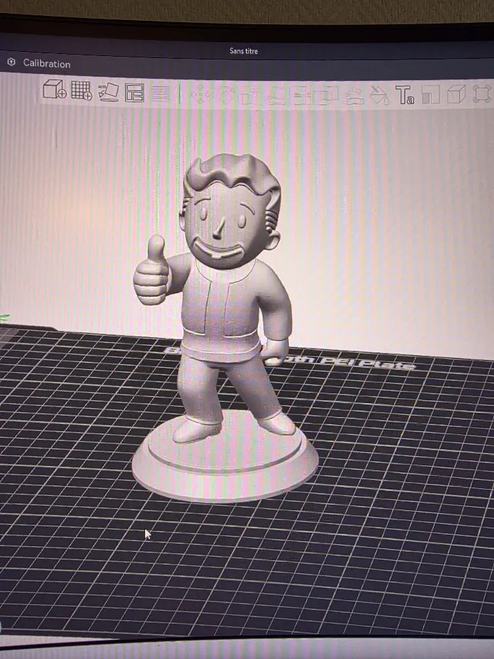 Vault Boy fallout - Free 3D Print Model - MakerWorld
