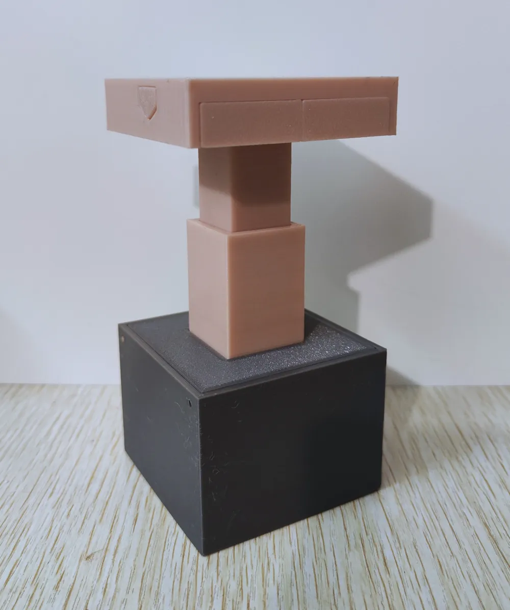 Minecraft piston (phone holder) by (≖ ≖) - MakerWorld