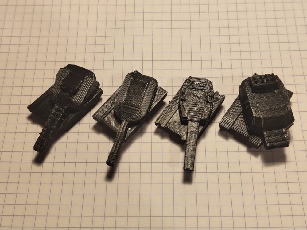 CyberTank Quad Squad by Jannik - MakerWorld