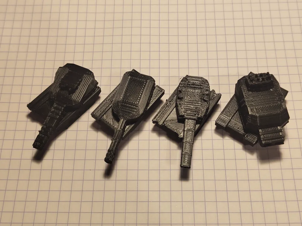 CyberTank Quad Squad by Jannik - MakerWorld