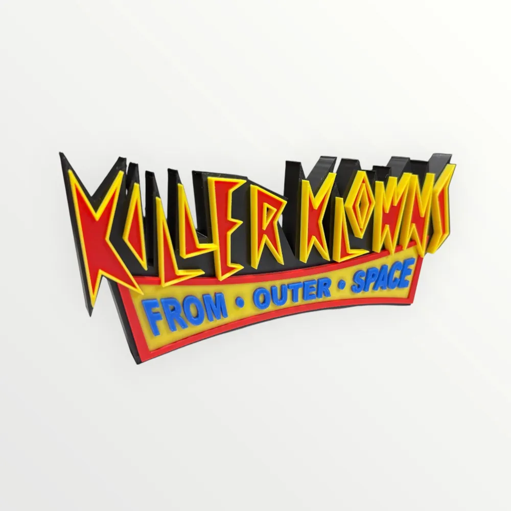 Killer Klowns From Outer Space Logo Sign by nfocus design MakerWorld ...