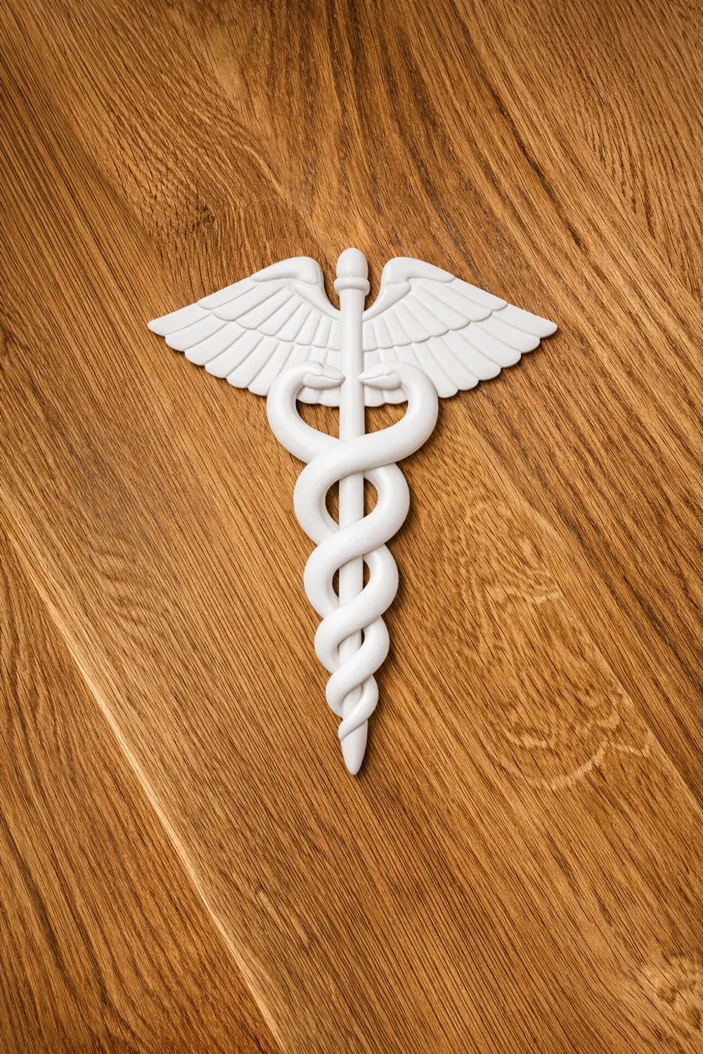 Caduceus Rod / Medicine symbol / Doctor's symbol - Free 3D Print Model ...