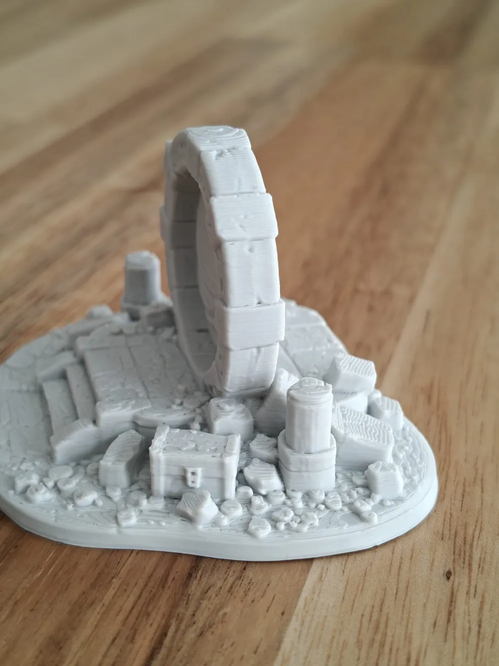 DnD arcane portal terrain prop - Free 3D Print Model - MakerWorld