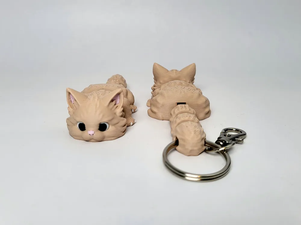 Articulated Maine Coon Cat - Strong Joints - Free 3D Print Model ...