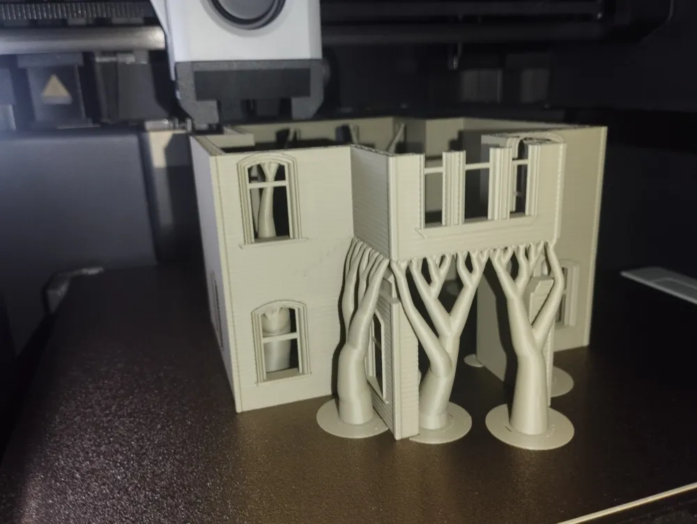 Bates House LightBox (Psycho) scale 1:87 - Free 3D Print Model - MakerWorld