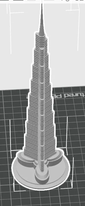 Burj Khalifa - Free 3D Print Model - MakerWorld