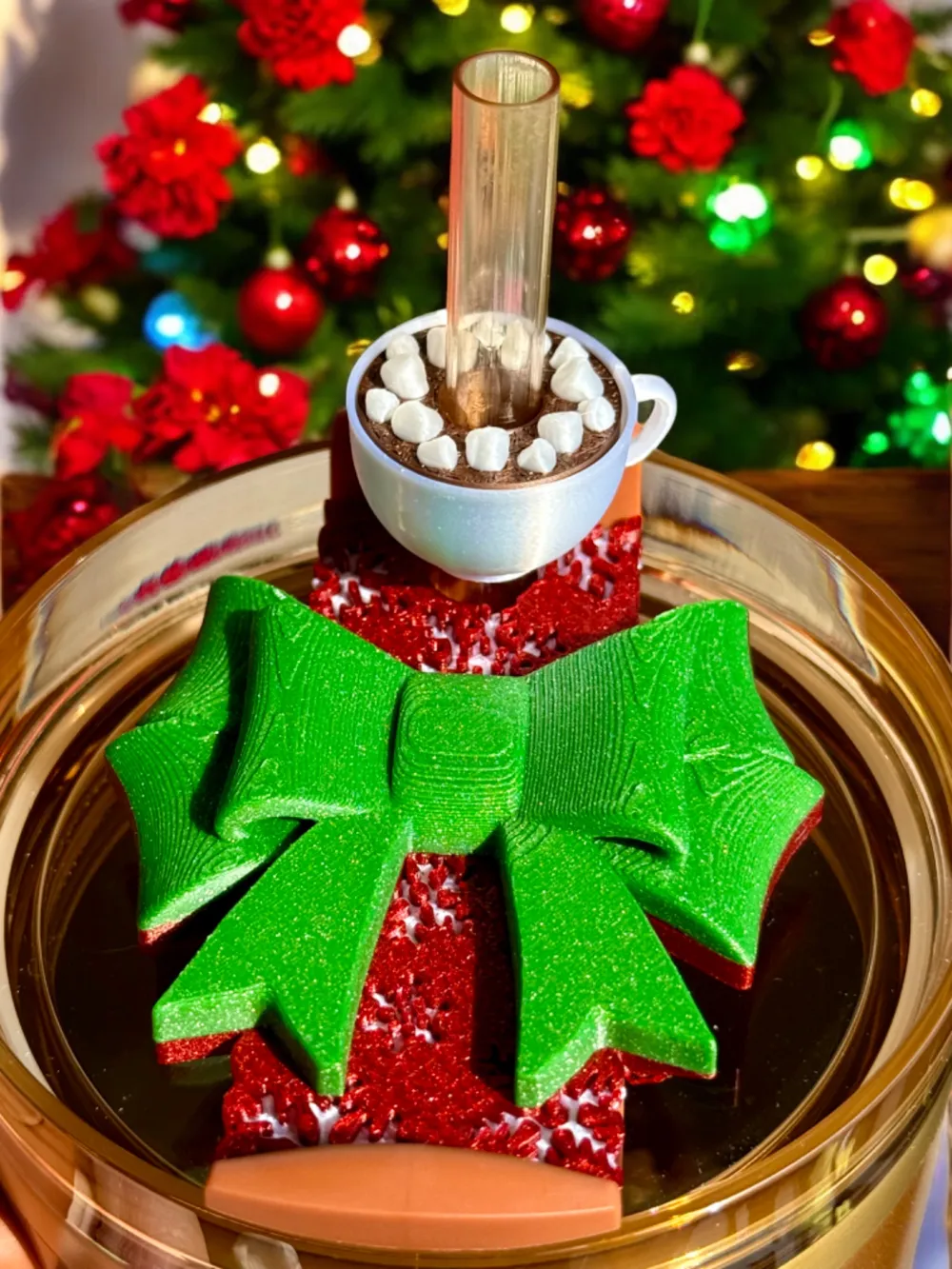 Hot Cocoa 8.5mm Straw Topper by Beagle Bros 🐶 MakerWorld: Download Free ...