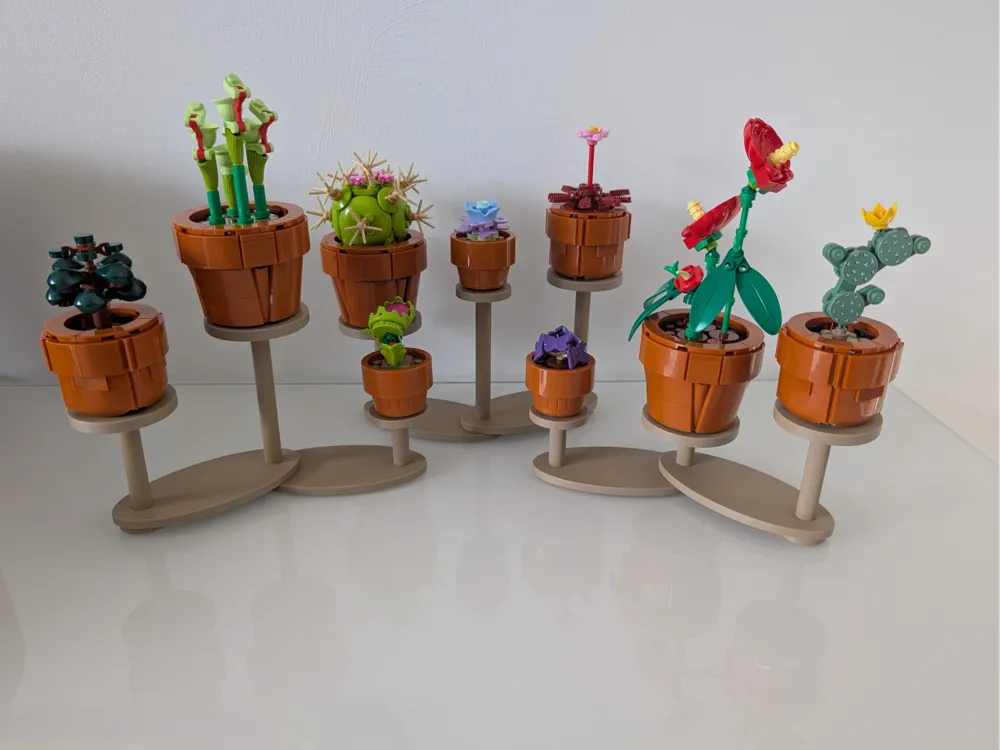 LEGOs 10329 Icons Tiny Plants display stand by yoshi74 MakerWorld ...