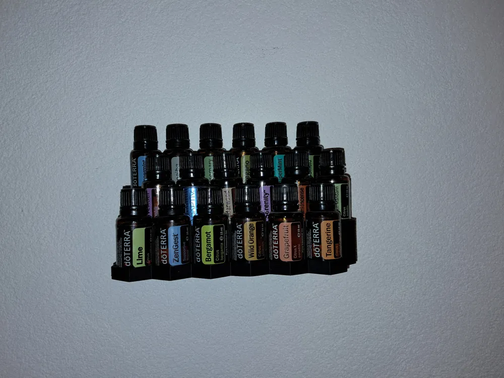 Doterra Shelf V2.0 with Wall Mount by Judy - MakerWorld