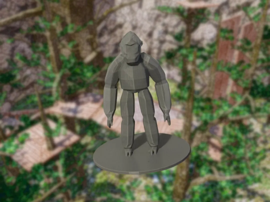 Gorilla Tag Monke With Legs - Free 3D Print Model - MakerWorld