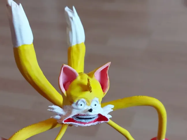 Shin Tails from Horror Skunx - Scary Tails by Munchylad101 MakerWorld ...