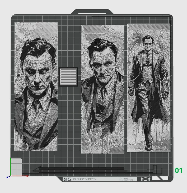 Fan Art Set of 3 Bookmarks - Concept Art Variations on DC Comic ...