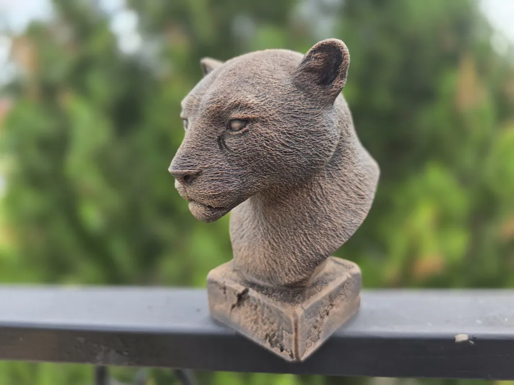 JAGUAR BUST by Messy_Panda MakerWorld: Download Free 3D Models