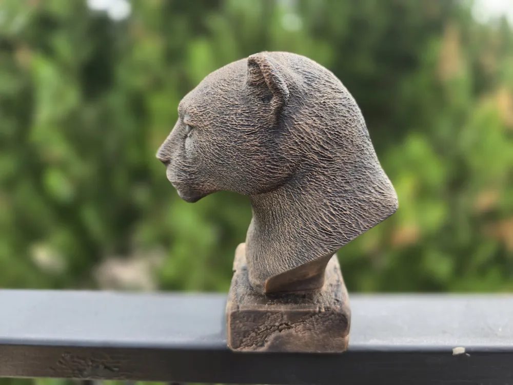 JAGUAR BUST by Messy_Panda MakerWorld: Download Free 3D Models