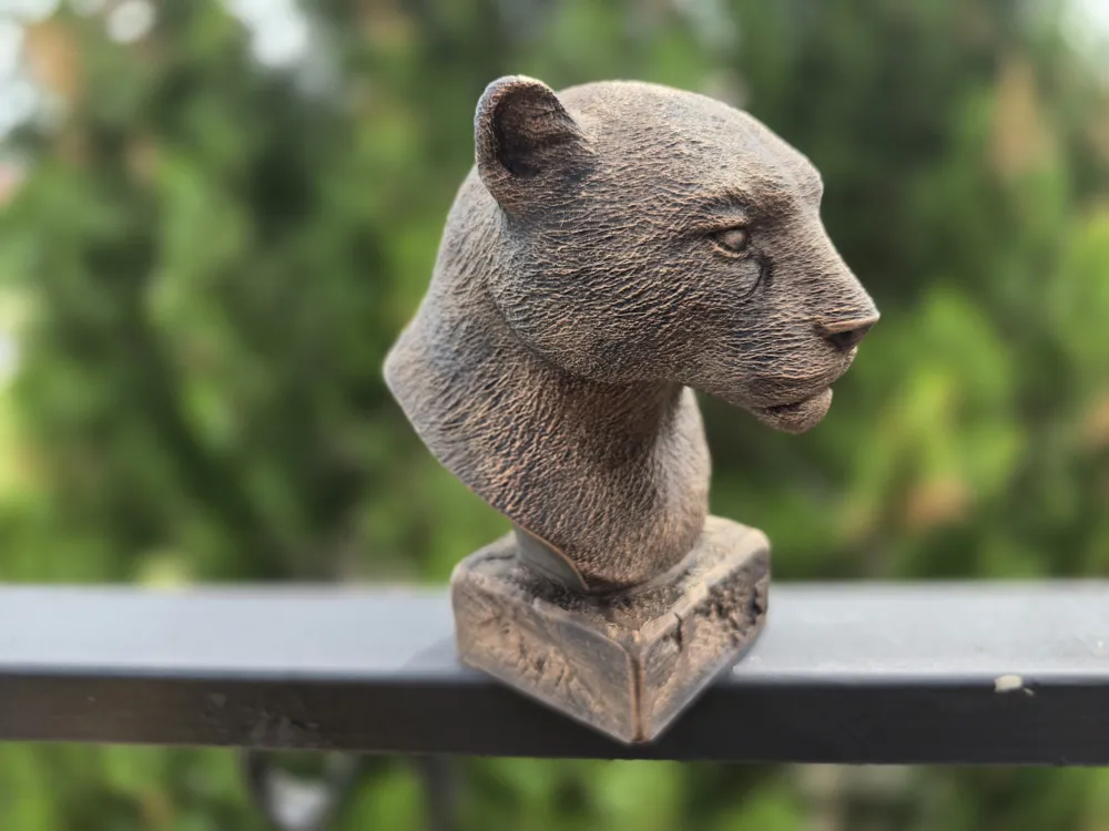 JAGUAR BUST by Messy_Panda MakerWorld: Download Free 3D Models