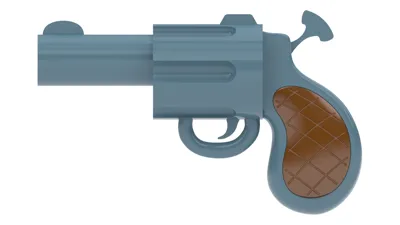 Who Framed Roger Rabbit Toon Gun - Free 3D Print Model - MakerWorld