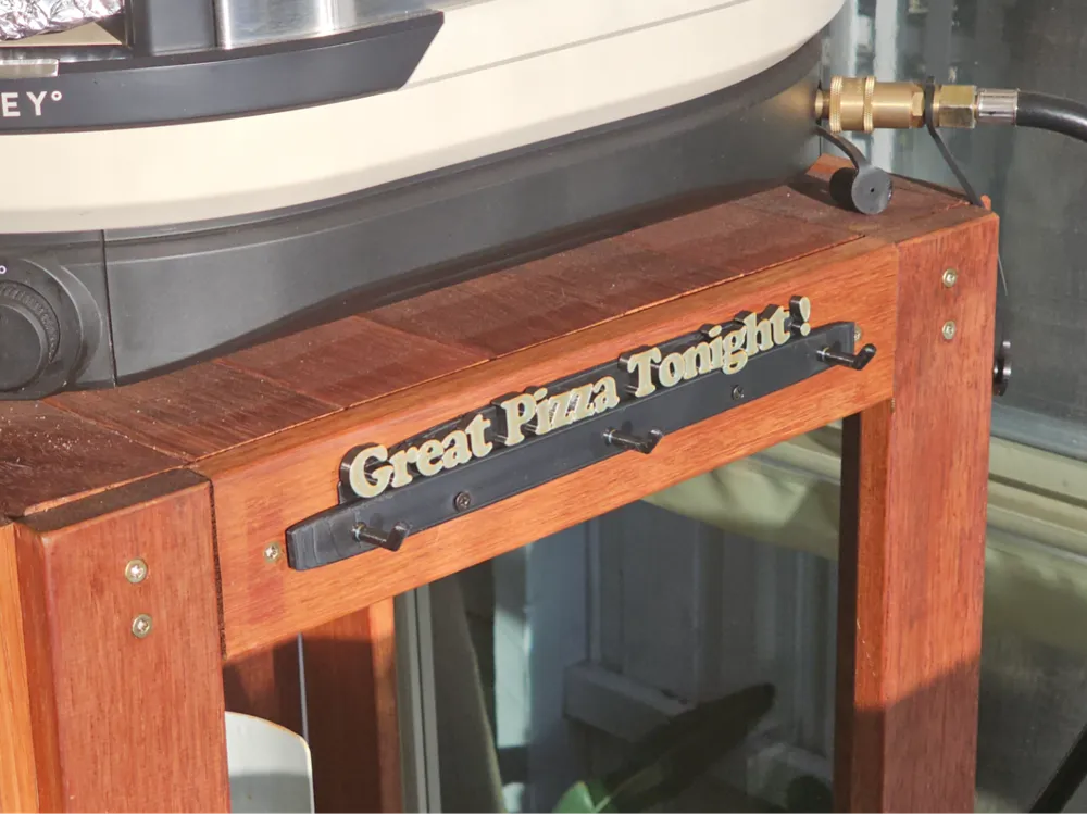 Pizza peel and accessories wall hang / holder by LucaN79 - MakerWorld