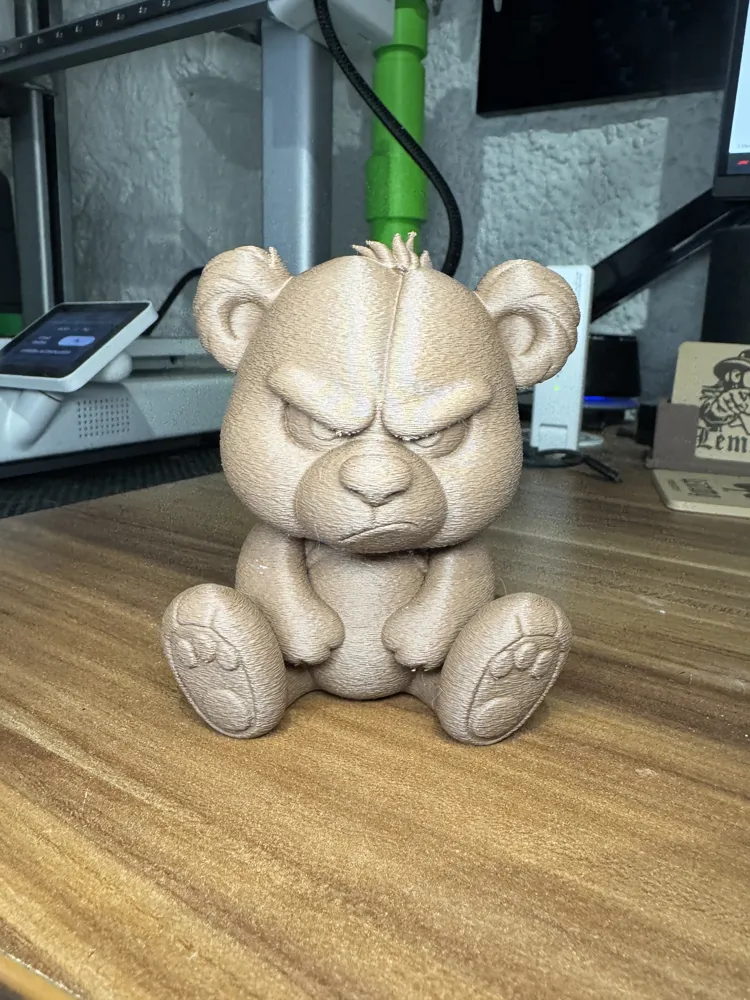 The Grumpy Bear - The Grumbler - Free 3D Print Model - MakerWorld