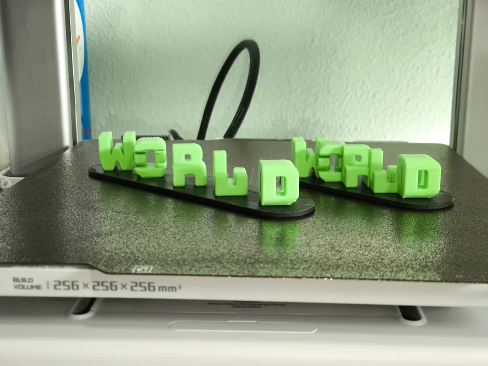 Customizable dual text. Ambigram. by Alberto Nicás MakerWorld: Download ...