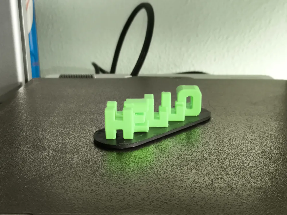 Customizable dual text. Ambigram. - Free 3D Print Model - MakerWorld